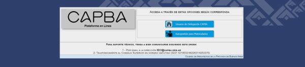 Plataforma CAPBA en línea – CaubaUno Chascomús
